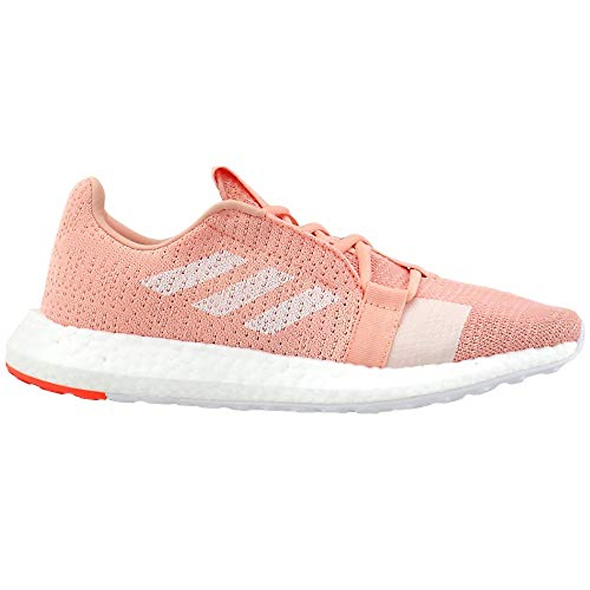 adidas Womens Senseboost Go Running Sneakers Shoes - Pink - Size 6 B