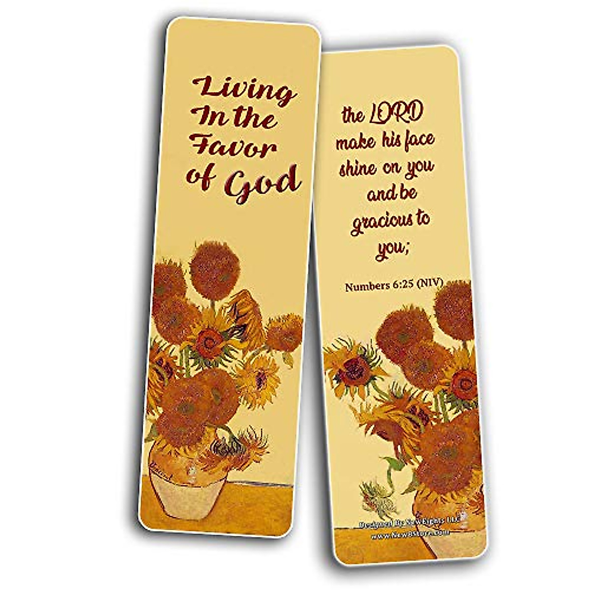 Wonderful Magnificent God Bible Scripture Cards Bookmarks (60 Pack) - Van Gogh Stocking Stuffers Sunday School Men Women Ministries Bible Study Church Supplies Cell Group Baptism Encouragement Gifts