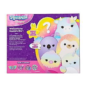 Squishville by Original Squishmallows Fun & Fabulous Squad Plush - Six 2-Inch Squishmallows Plush - Toys for Kids