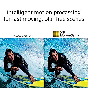 Sony X95J 85 Inch TV: BRAVIA XR Full Array LED 4K Ultra HD Smart Google TV with Dolby Vision HDR and Alexa Compatibility XR85X95J- 2021 Model , Black