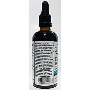 St. Francis Herb Farm - Digestive Bitters 100ml - Herbal Supplements - Organic, Non GMO, Vegan, Gluten Free, Dairy Free