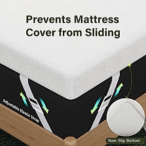 3 Inch California King Mattress Topper,Memory Foam Mattress pad with Removable & Washable Cover,Relieve Back Pain, Soft Firmness Feel for Bunk Bed,CertiPUR-US Certified