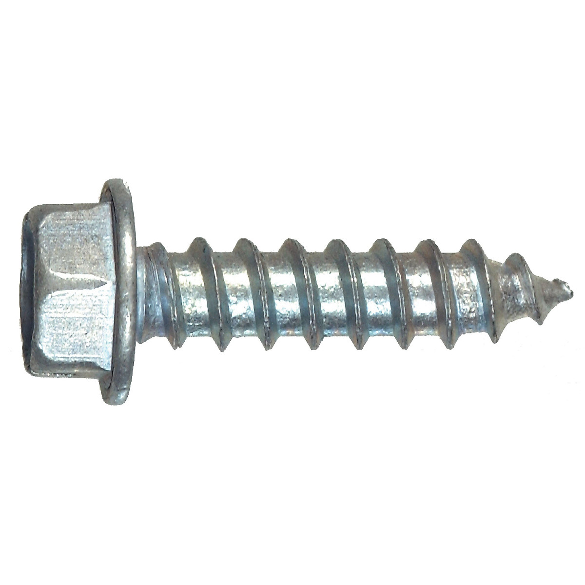 Hillman 3767 10 x 1 in. Aluminum Hex Washer Head Sheet Metal Screw (15-Pack)