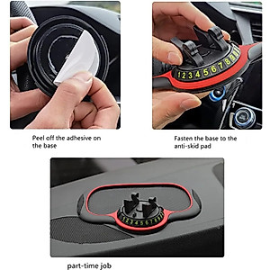 Multifunction Car Anti-Slip Mat Auto Phone Holder Car Dashboard Mat with Phone Holder in Car Auto Non-Slip Car Mats for Phone Holders