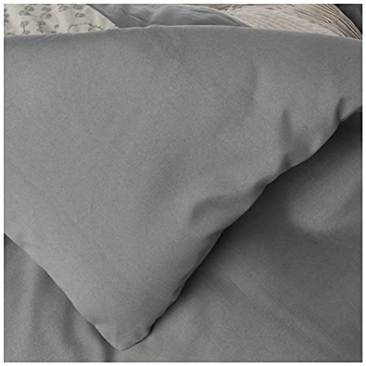 Chic Home 43CK117-AN 8-Piece Euphoria Embroidered Comforter Set, King, Dark Grey/Green