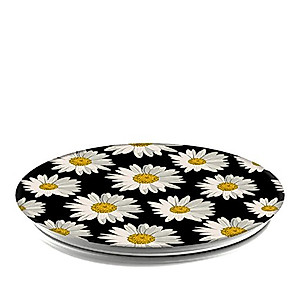 PopSockets PopGrip - [Not Swappable] Expanding Stand and Grip for Smartphones and Tablets - Daisies