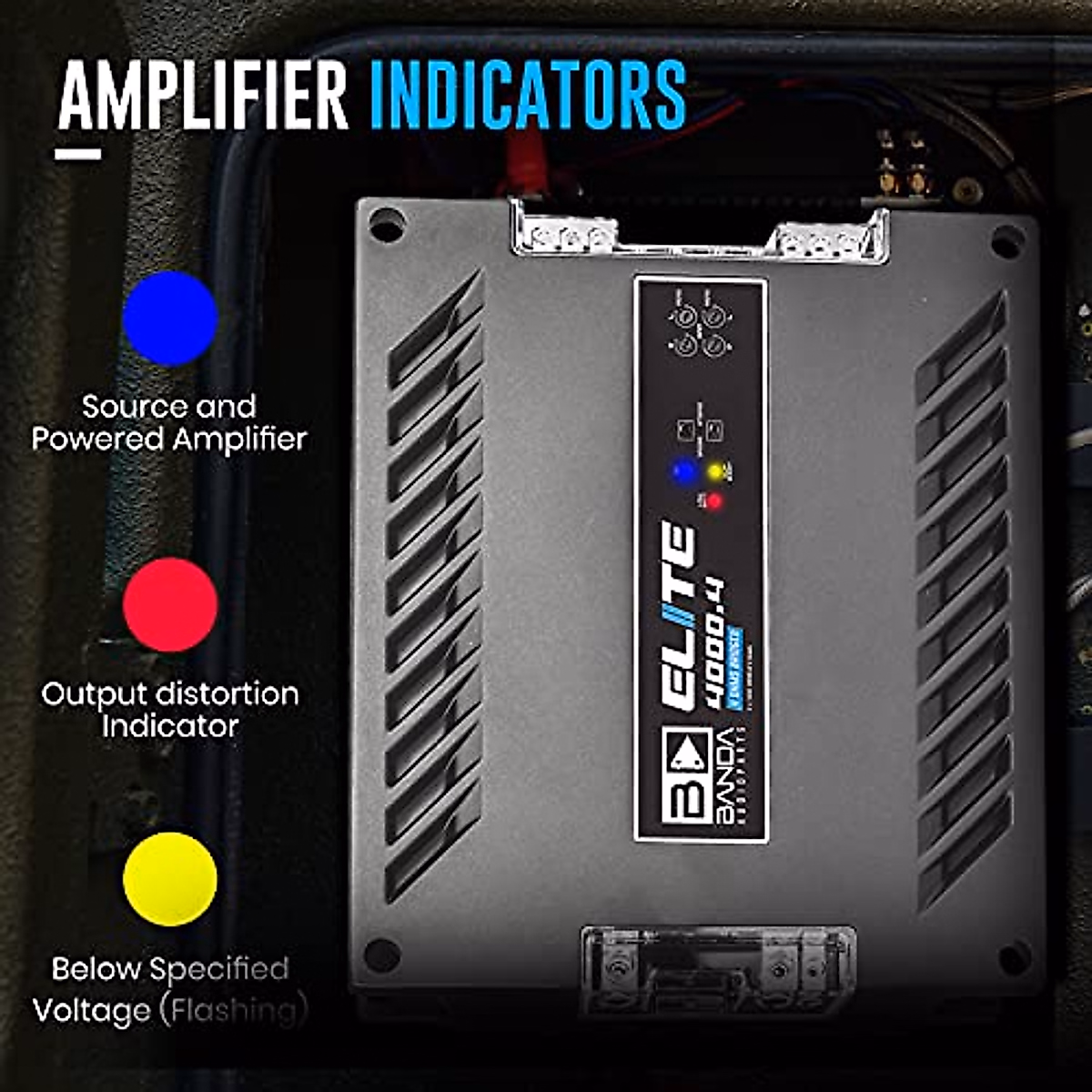 Banda Elite 4 CH 2 OHM 4000W (4000.4)