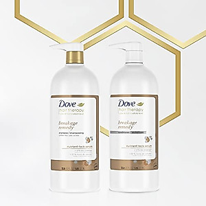 Dove Hair Therapy Conditioner Breakage Remedy for Damaged Hair Hair Conditioner with Nutrient-Lock Serum 33.8 oz