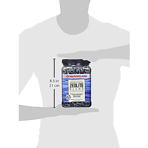 Marineland Diamond Blend 50 Ounces, Ammonia-Neutralizing Zeolite And Carbon, aquarium Filter Media