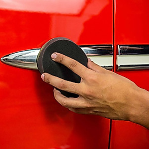 Chemical Guys BUFX_204 Hex-Logic Hand Applicator Pad Kit 3 x 6 x 1 Inch