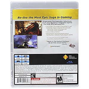 PS3 God of War: Saga Collection - 2 Disc
