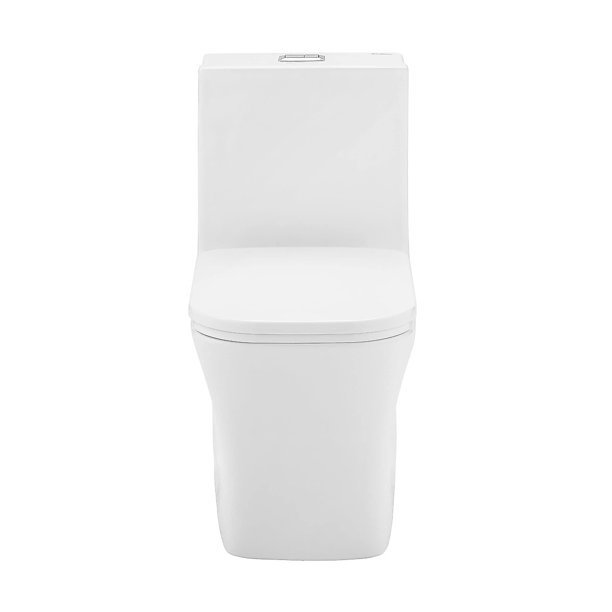Swiss Madison Well Made Forever SM-1T278, Concorde One Piece Square Toilet Dual Flush 1.1/1.6 gpf with 10" Rough In