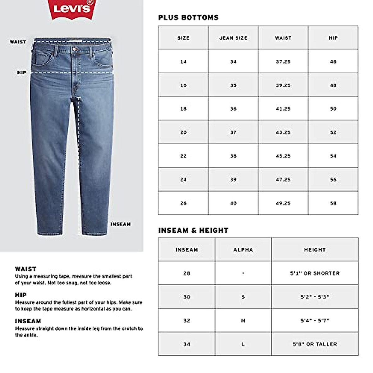 Levi's Women's Size 501 Pieced Jeans (Also Available, (New) Lightly Dipped Plus, 36 Regular