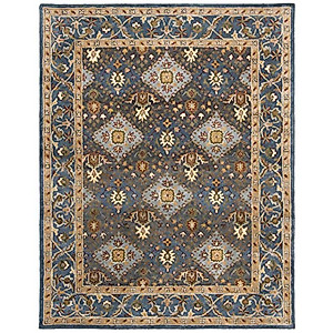 SAFAVIEH Antiquity Collection 6' x 9' Blue AT57A Handmade Traditional Oriental Premium Wool Area Rug