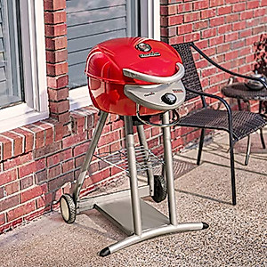 Char-Broil 20602109 Patio Bistro TRU-Infrared Electric Grill, Red