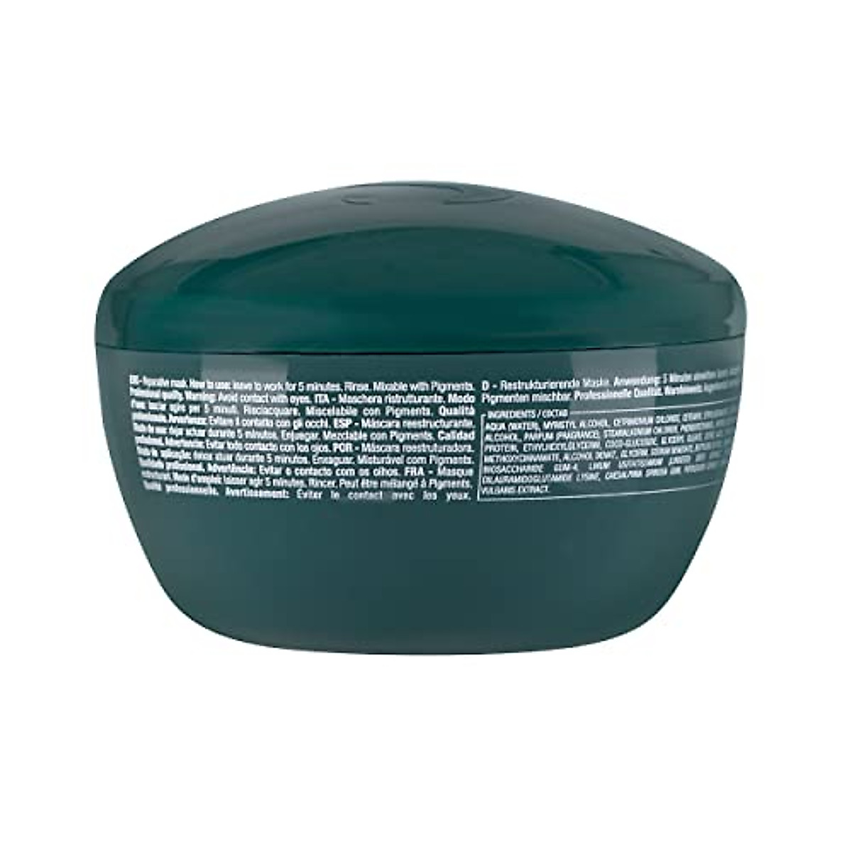 ALFAPARF MILANO Semi Di Lino Reconstruction Reparative Mask - Color Safe Deep Conditioning Hair Mask - Damaged Hair Repair - Paraben and Paraffin Free - Vegan Formula (6.88 fl. oz)