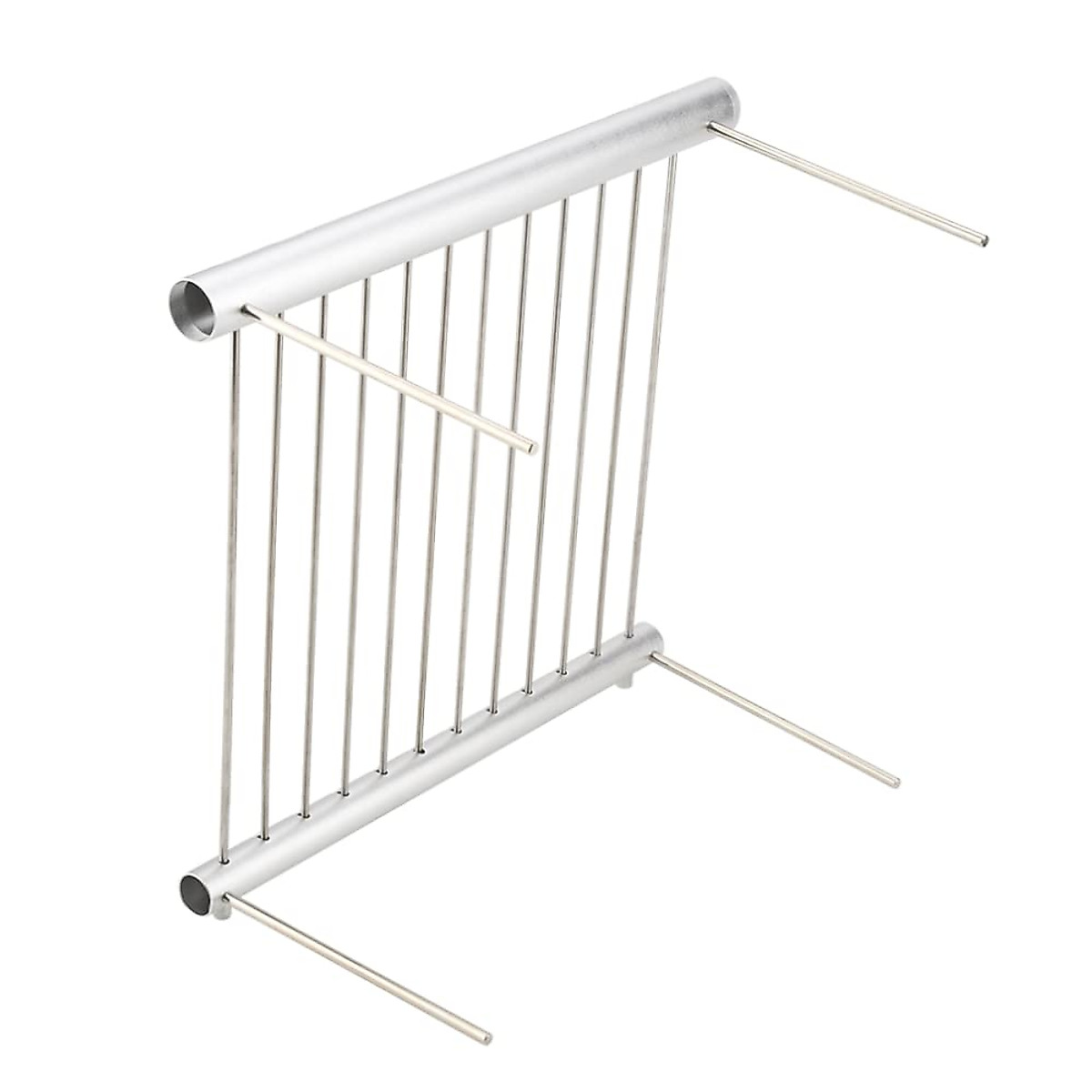 Portable Stainless Steel Folding BBQ Tube Outdoor Grill for Compact Camping and Backpacking - Perfect for Home Cookouts Too