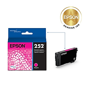 EPSON T252 DURABrite Ultra Ink Standard Capacity Magenta Cartridge (T252320-S) for select Epson WorkForce Printers