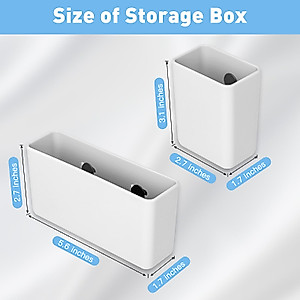 DGLOZE 2PCS Organizer Holder for Bogg Bag, Accessories for Bogg Bags Compatible with Bogg Bag Original, Insert Organizer Holder Compatible with Bogg Bag（White）