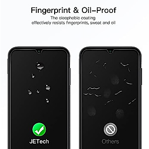 JETech Screen Protector for Samsung Galaxy A14 4G / 5G 6.6-Inch with Camera Lens Protector, Tempered Glass Film, HD Clear, 2-Pack Each