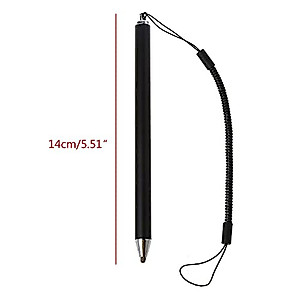 Stylus Pens for Touch Screens Anti-Lost Lanyard Tablet Touch Screen Touchscreens Fibre Stylus Mesh Micro Fiber Tip Pen Stylus Pen for Smart Phone Tablet