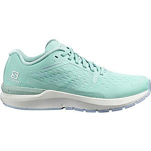 Salomon Sonic 4 Balance Running Shoes for Women, Tanager Turquoise/White/Kentucky Blue, 12