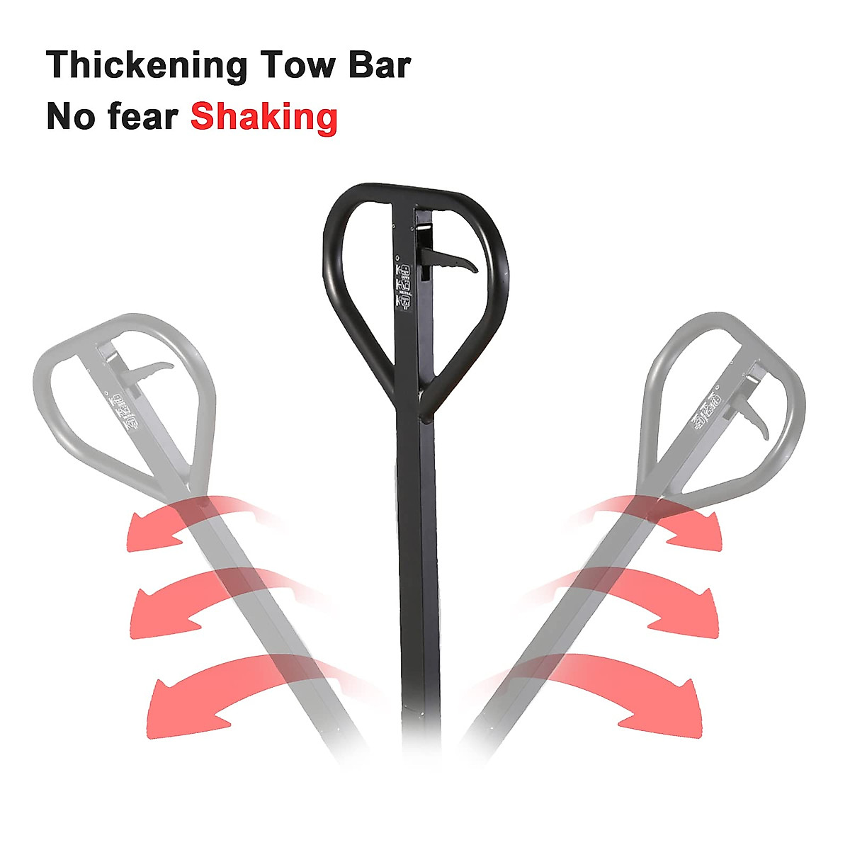 APOLLO Hand Pallet Jack Truck Standard Duty Pallet Truck 5500lbs Capacity 21''W x 48''L Forks Handling Tools