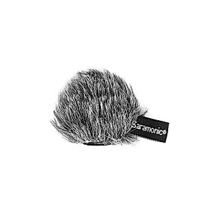 Saramonic Furry Windscreen for Saramonic SR-XM1, SmartMic, SmartMixer & CaMixer Microphones (XM1-WS),Black