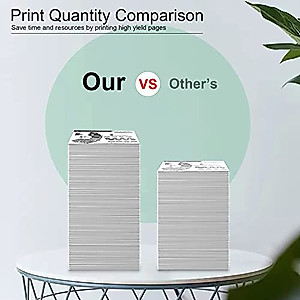 1 Pack Black Compatible TN360 Toner Cartridge Replacement for Brother DCP-7030 7040 7045N HL-2120 2125 MFC-7320 7340 Printer Toner Cartridge