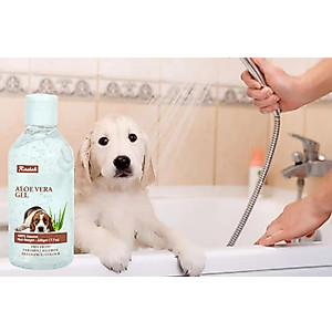 Raslok Aloe Vera Gel for Dog (Canine) 100% Natural, Hydrating Skin & Coat Care – Free from Paraben, Alcohol, Fragrance & Color – 220gm (7.7oz)