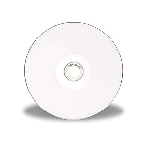 Verbatim 94795 Printable CD-R Discs, 700MB/80min, 52x, Spindle, White, 50/Pack