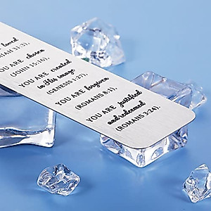 Christmas Gifts for Women Bible Verse Bookmark for Girls Daughter Inspirational Christian Bookmark for Book Lovers Birthday Gift for Friend Female Bookworm Religious Church Bulk Gift for Him Her