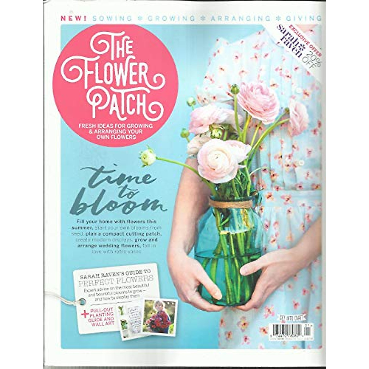 THE FLOWER PATCHMAGAZINE, TIME TO BLOOM * GET INTO CRAFT SPRING/SUMMER, 2018
