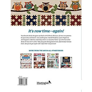 Moda All-Stars - All in a Row Again: 23 Row-by-Row Quilt Designs