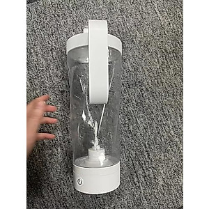 Electric Shaker Bottle, 34 oz Blender Bottles, Made with Tritan - BPA Free - Portable Mixer Cup/USB Rechargeable