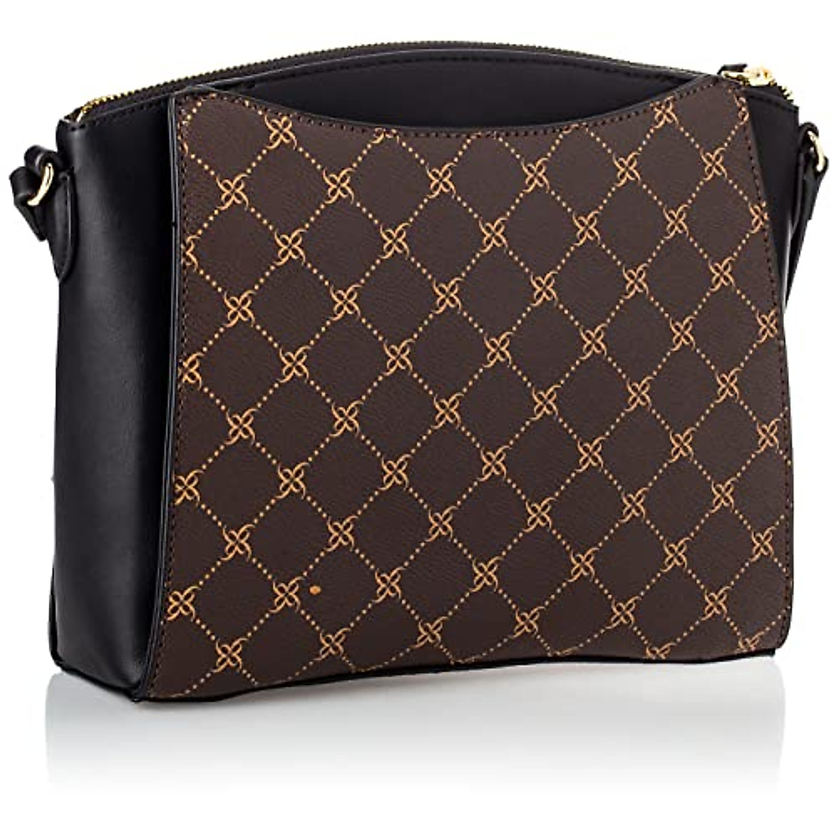 Nine West Paisley Crossbody, BROWN/BLACK