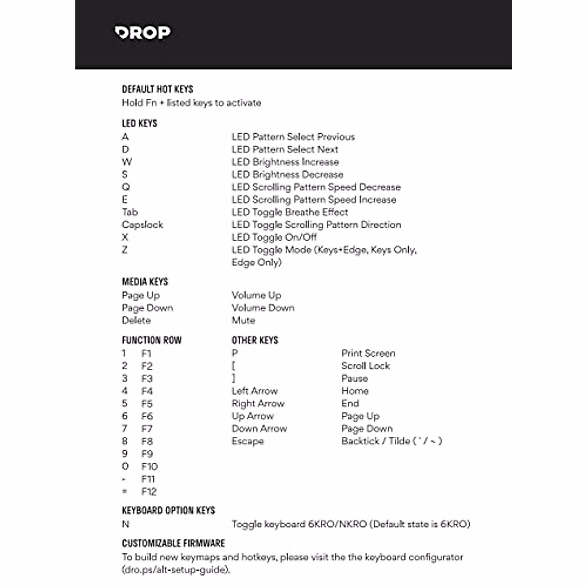 DROP ALT Mechanical Keyboard — 65% (67 Key) Gaming Keyboard, Hot-Swap Switches, Programmable Macros, RGB LED Backlighting, USB-C, Doubleshot PBT, Aluminum Frame (Cherry MX Brown RGB, Gray)