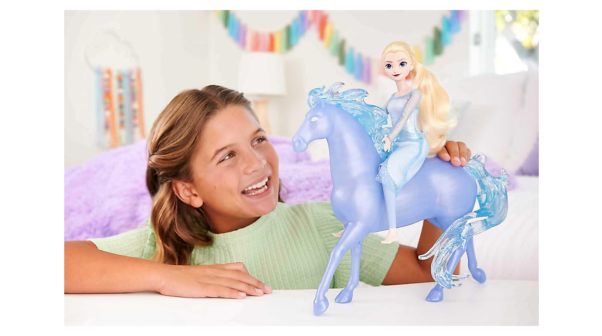 Disney Frozen 2 Elsa Doll & Water Nokk Figure Set