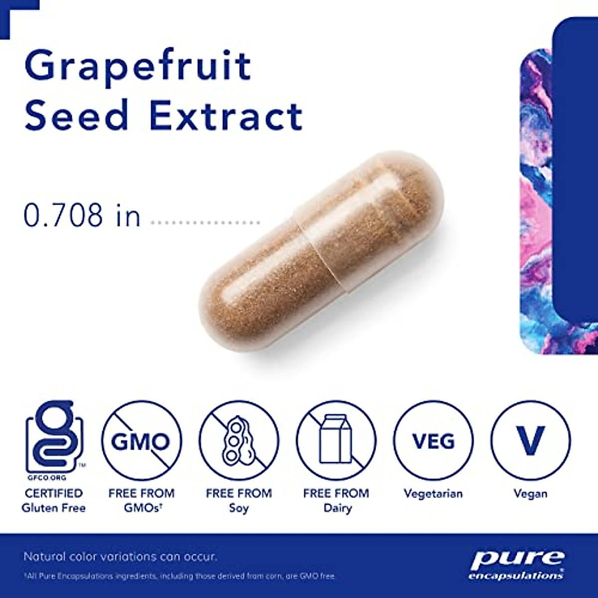 Pure Encapsulations Grapefruit Seed Extract | Supplement to Support The Balance of Intestinal Microorganisms and G.I. Tract* | 120 Capsules