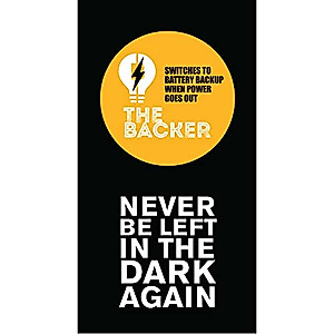 Catalina Lighting 5"-6" Battery Backup Power Supply LED Recessed Ceiling Floodlight Fixture, Emergency Lighting, White