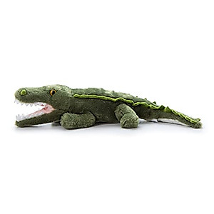 The Petting Zoo Alligator Stuffed Animal, Gifts for Kids, Wild Onez Zoo Animals, Green Alligator Plush Toy 16 inches