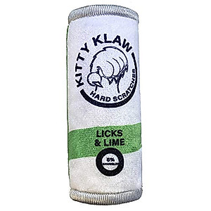 Huxley & Kent H&K Cat Toy | Kitty Klaw Licks & Lime | Plush Cat Toy with Catnip Inside | Funny Realistic Cat Gift | Fun, Durable, and Safe Cat Toys