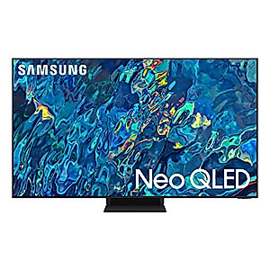 SAMSUNG QN55QN95BAFXZA 55" Neo QLED 120Hz Anti-Glare 4K Smart TV with a HW-B550 2.1ch Soundbar and Subwoofer with Dolby Audio (2022)