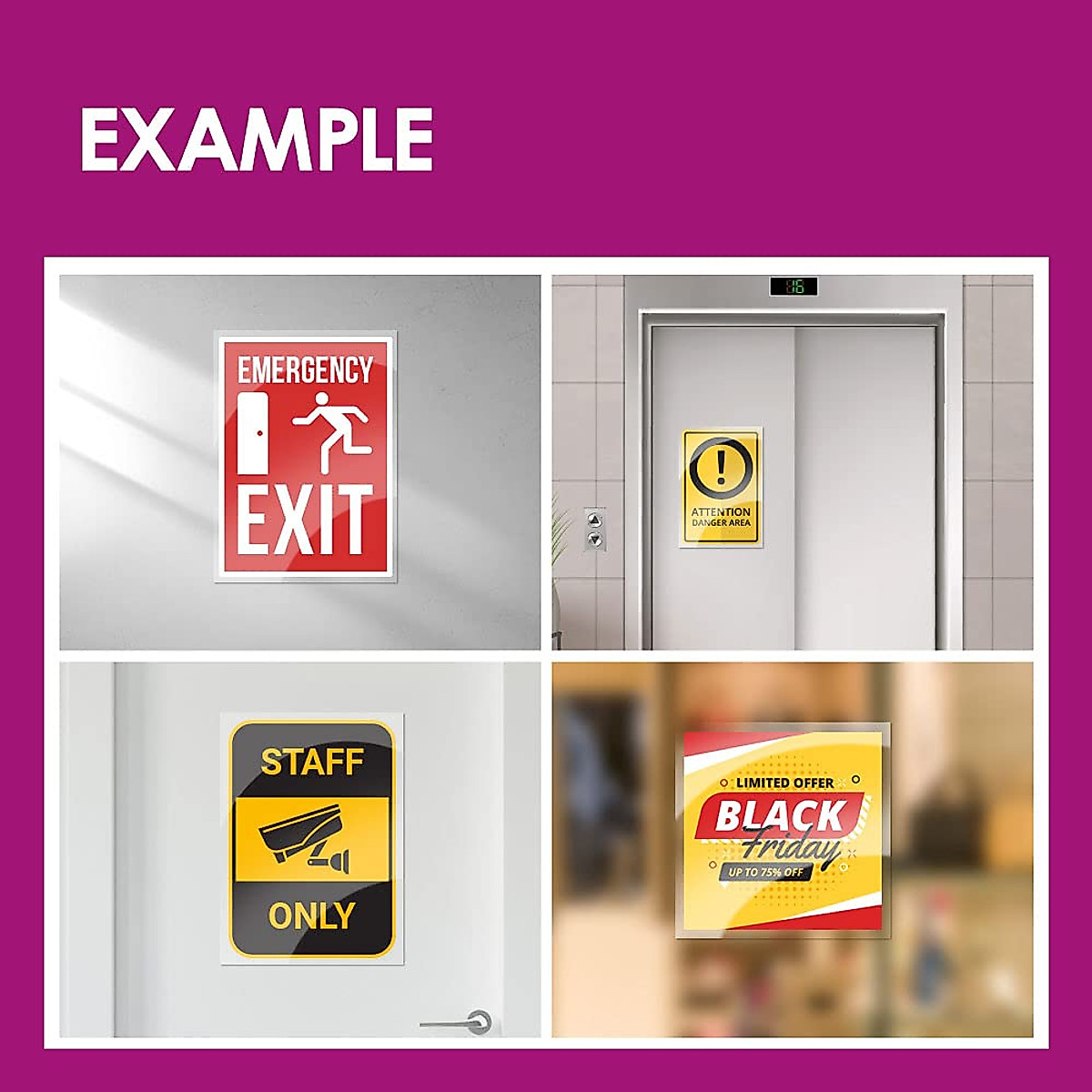 Self Adhesive Laminating Sheets 11 x 17 inch, 10 Pack, 4mil Thickness, No Heat, No Machine Laminating Sheets Self Sealing by HA SHI