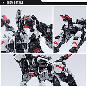 52TOYS BEASTBOX BB-51C JAWLIET Deformation Toys Action Figure, Converting Toys in Mecha and Cube, Perfect Birthday Party Gift for Teens and Adults