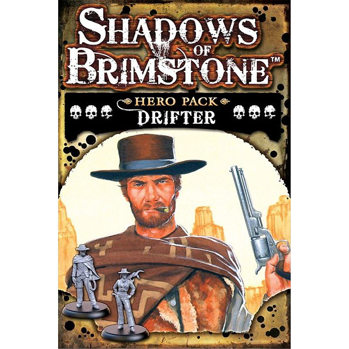 Flying Frog Productions Shadows of Brimstone: Cowboy Hero Pack