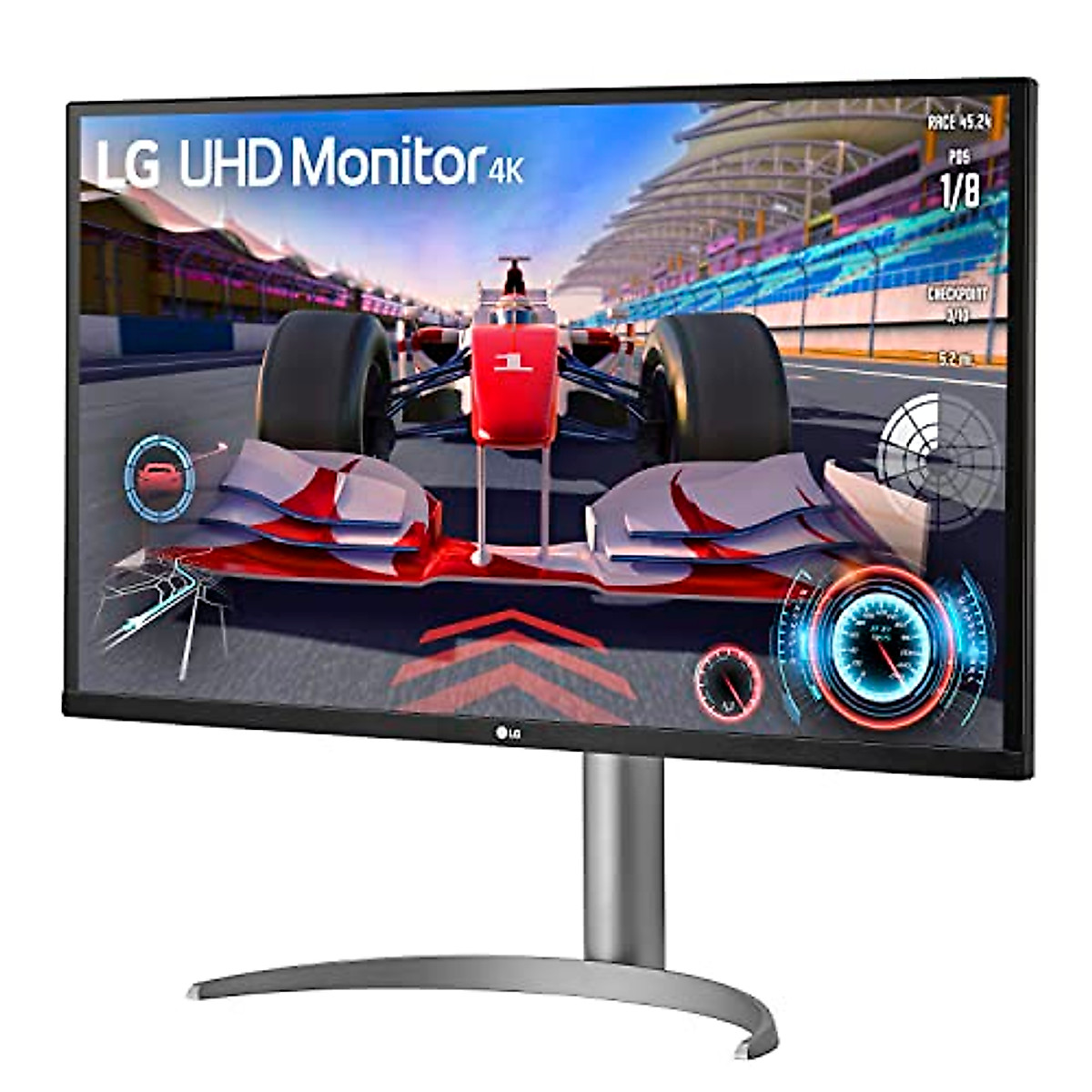 LG Ultrafine Monitor (32UQ750) – 31.5 inch UHD 4K HDR Monitor, HDR10, 144Hz from HDMI 2.1, USB Type-C (PD 65W), AMD FreeSync, Maxxaudio, White