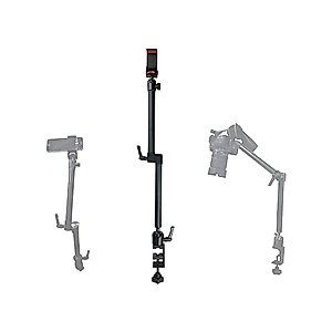 Arkscan MCM5 Tabletop Photography Videography Live Stream Zoom Meeting Classroom Table clamp Mount with ¼-20 mounting Bolt for iPhone Android Smartphone, and Nikon Sony Canon Camera & Camcorder