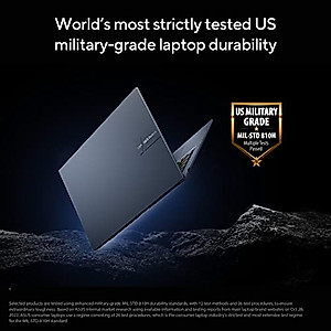 ASUS Vivobook 17 Laptop, 17.3” HD+ Display, Intel Core PENTIUM 8505 CPU, Intel UHD Graphics, 8GB RAM, 256GB SSD, Windows 11 Home, Quiet Blue, F1704ZA-DS24