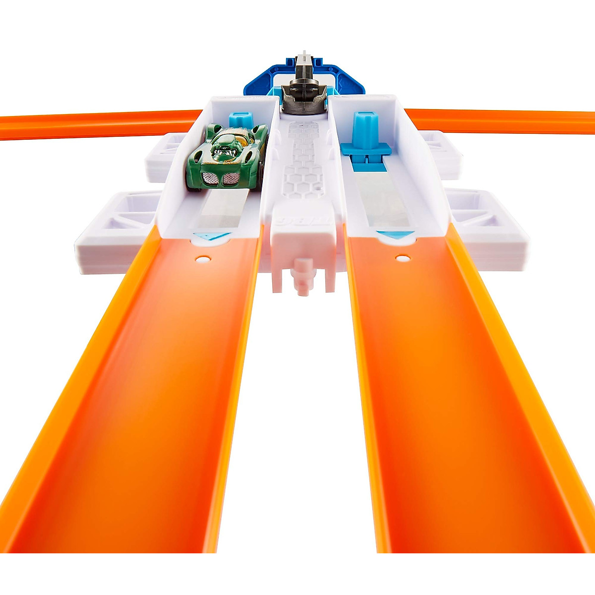 Hot Wheels Track Builder 2-Lane Launcher Playset